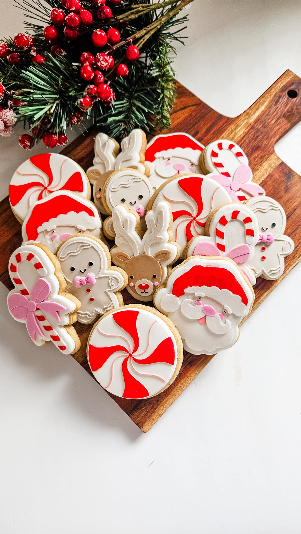 Christmas Cheer Cookies – Sweetend Sugar Cookies